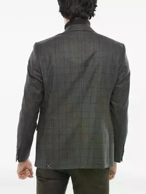Corneliani Nino Danieli Checked-pattern Blazer