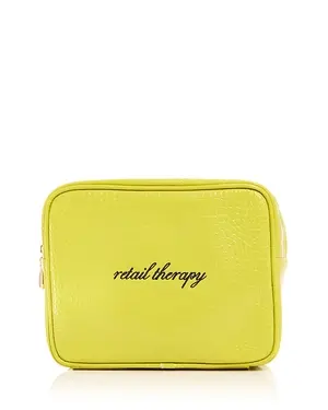ABBODE Retail Therapy Croc Embossed Faux Leather Pouch