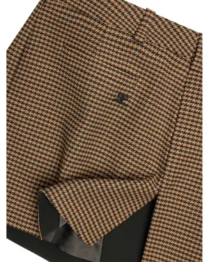 COURREGES Houndstooth Mini Skirt