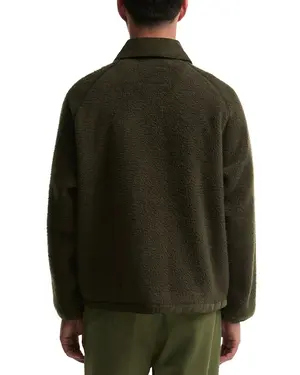 Barbour Transport Fleece Button Jacket