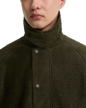 Barbour Transport Fleece Button Jacket