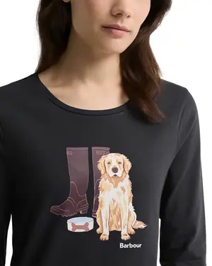 Barbour Hedley Long Sleeve Graphic Tee