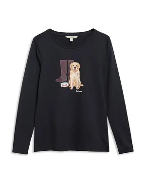 Barbour Hedley Long Sleeve Graphic Tee