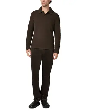 Paige Hammond Cotton Blend Button Polo Shirt