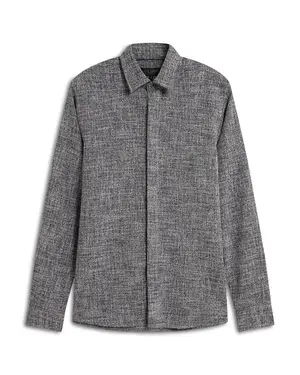 Ted Baker London Pekhum Crosshatch Button Down Shirt