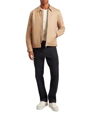 Ted Baker London Jenesis Cotton Nylon Bomber Jacket - Tan