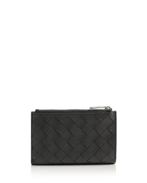 Bottega Veneta Andiamo Intrecciato Leather Bifold Wallet
