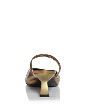 NODALETO Dona Slingback Leather Pumps