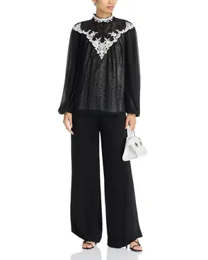 Kobi Halperin Teagan Embroidered Blouse