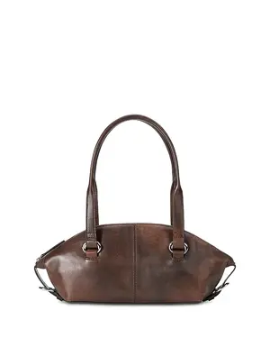 Staud Hester Mini Leather Shoulder Bag