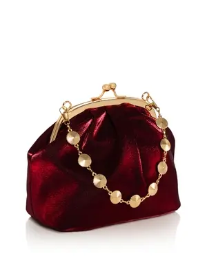 Aqua Annora Satin Satchel