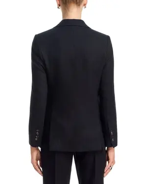 Eleventy Wool & Cashmere Single Breasted Blazer