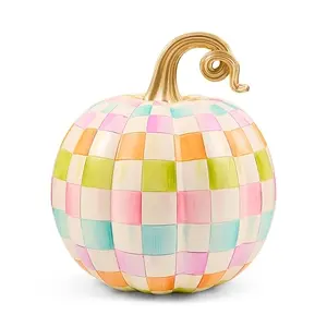 MACKENZIE-CHILDS Check Medium Pumpkin - Multi
