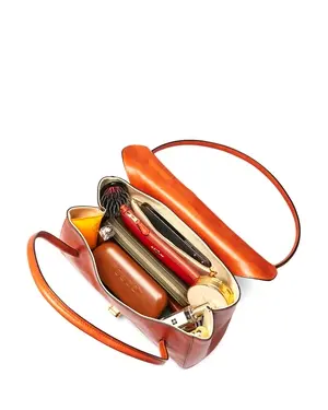 Marni Calfskin Leather East/west Shoulder Bag