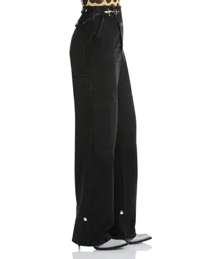 Marni High Rise Latch Closure Jeans