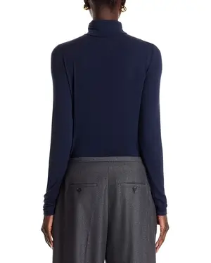 Lafayette 148 New York Elongated Fitted Turtleneck Top