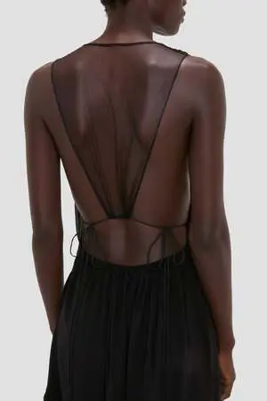 Victoria Beckham Gathered Lace Dress