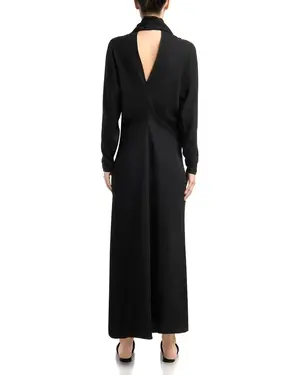 TOTEME Scarf Neck Slouch Waist Dress