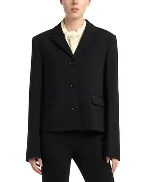 TOTEME Wool Blend Short Blazer
