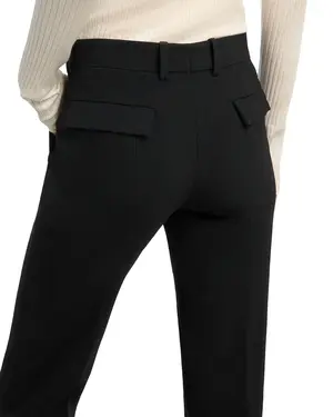 TOTEME Wool Stretch Low Rise Tapered Pants