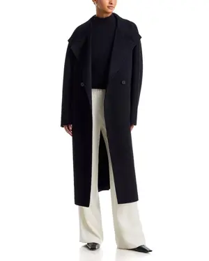 LISA YANG Wool & Cashmere Long Line Coat