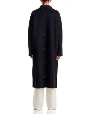LISA YANG Wool & Cashmere Long Line Coat