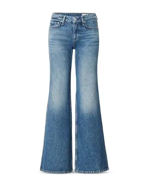 Rag & Bone Josie Low Rise Relaxed Flared Jeans