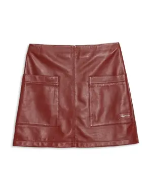 Zadig&Voltaire Jaime Leather Mini Skirt