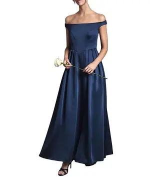 Coast Bandeau Off-shoulder Maxi Dress