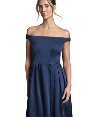 Coast Bandeau Off-shoulder Maxi Dress