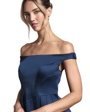 Coast Bandeau Off-shoulder Maxi Dress