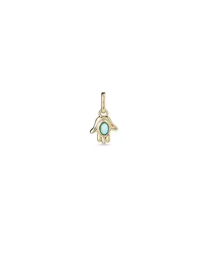 UNODE50 Plated Charm In The Shape Of A Hand