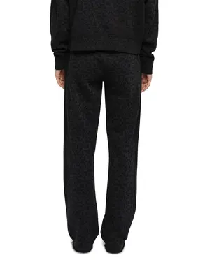 Zadig&Voltaire Chilloh Cotton Leopard Print Pants