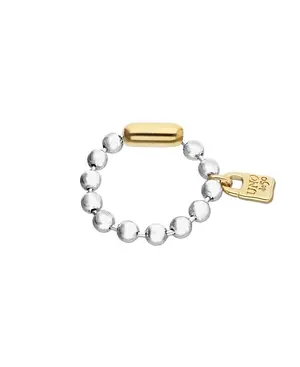 UNODE50 Ball Bracelet Plated In Sterling And 18k Gold - Silver