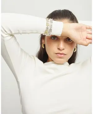 UNODE50 Sterling Plated Bracelet With Links