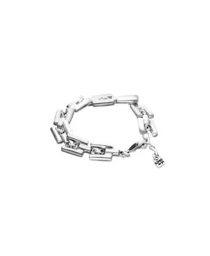 UNODE50 Sterling Plated Bracelet With Links