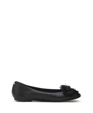 LANVIN The Bow Ballerina Flat - Black