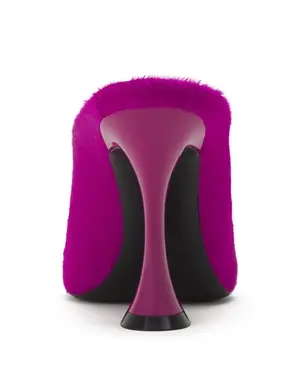 LANVIN Midnight Step Mule In Pony