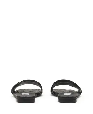 LANVIN Mother & Daughter Flat Mule - Black
