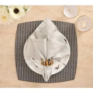 KIM SEYBERT Enigma Metal Napkin Ring