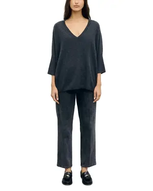 Gerard Darel Resa Cashmere V Neck Sweater