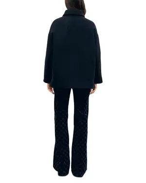Gerard Darel Alee Wool Blend Coat