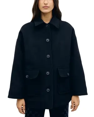 Gerard Darel Alee Wool Blend Coat