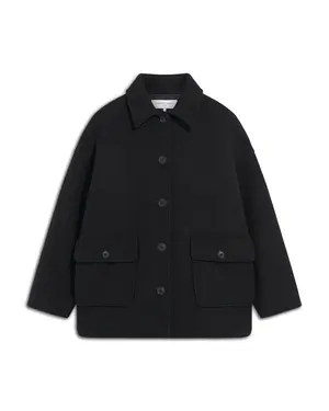 Gerard Darel Alee Wool Blend Coat