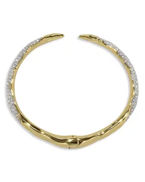 Alexis Bittar Solanales Crystal Spear Cuff Bracelet