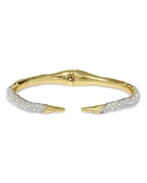 Alexis Bittar Solanales Crystal Spear Cuff Bracelet