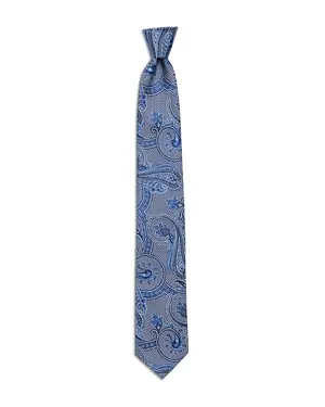 David Donahue Silk Paisley Neck Tie