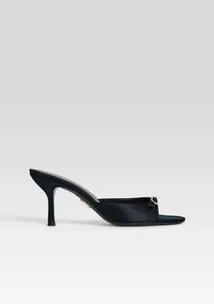 Retrofete Fernanda Silk Sandals With Buckle Detail