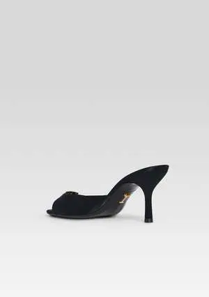 Retrofete Fernanda Silk Sandals With Buckle Detail