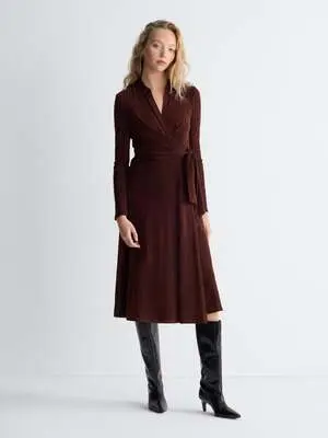 Diane Von Furstenberg Phoenix Corduroy Midi Dress
